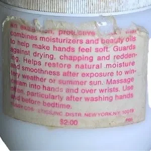 Tussy | Other | Vtg Rare 96s Cosmetics Tussy Wind Weather Hand Cream ...